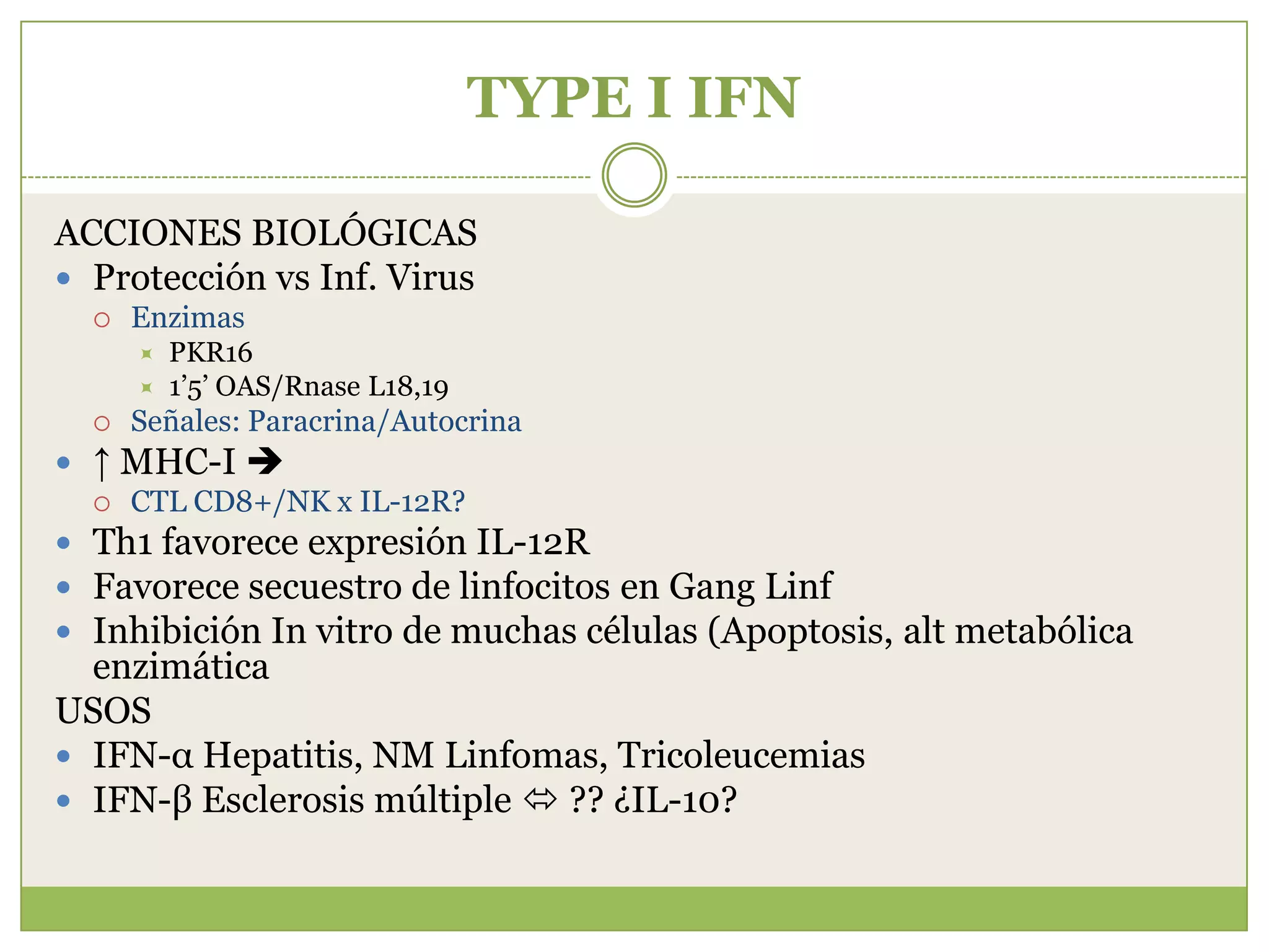 The interferons and their receptors – distribution and | PPTX | Lung and Respiratory Health ...