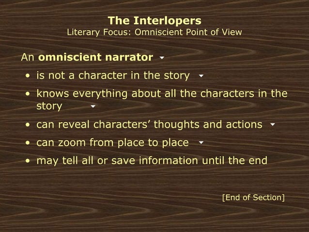 The interlopers | PPT