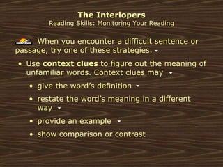 The interlopers | PPT