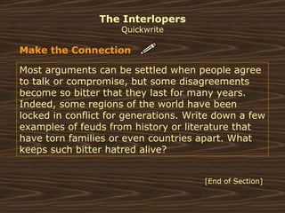 The interlopers | PPT