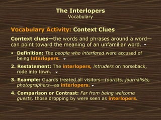 Interloper Definition
