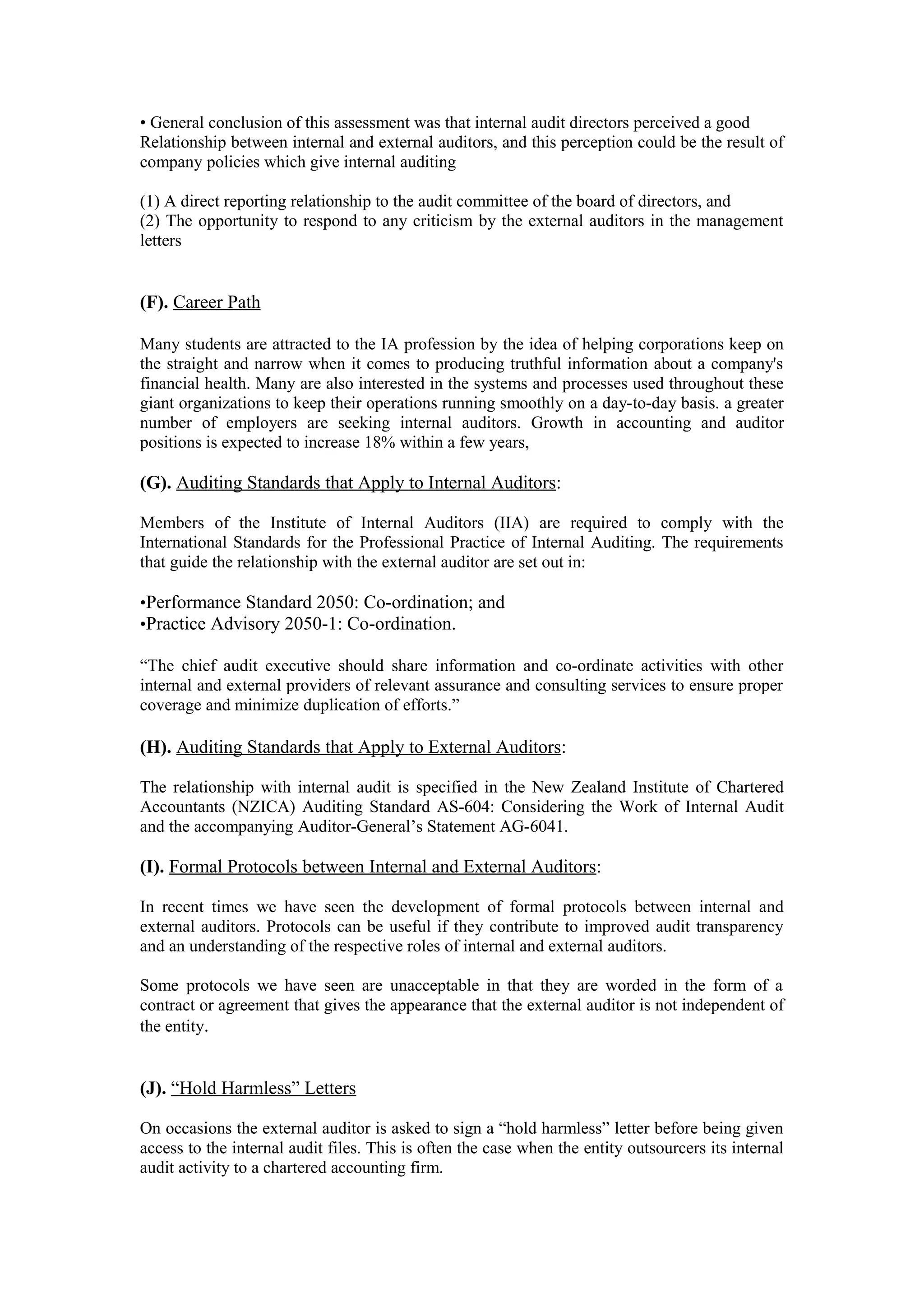 The “internal audit” versus “external audit” in details | PDF