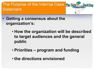 The internal case statement – purpose and process slide share | PPTX
