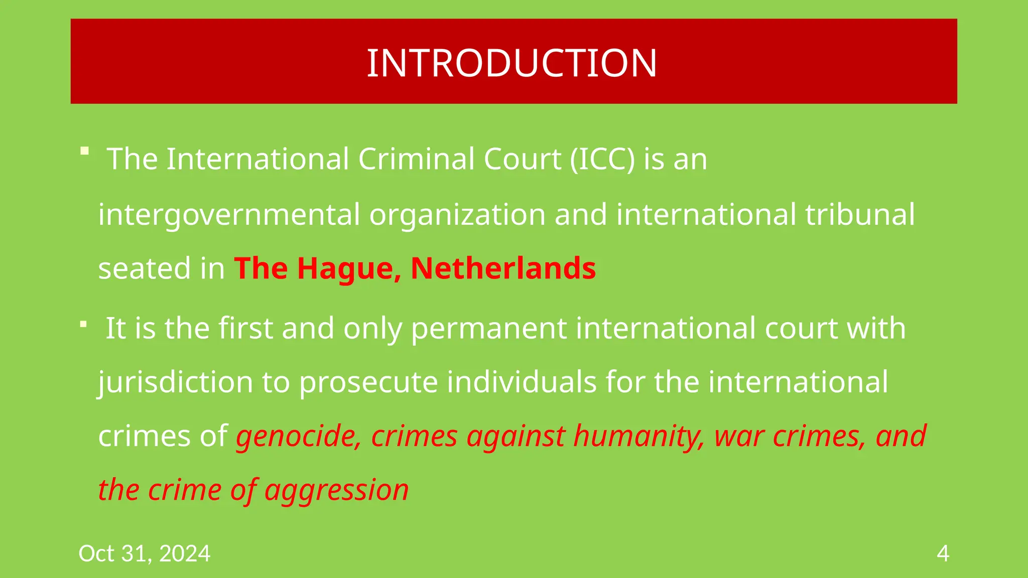 The International Criminal Court (ICC).pptx