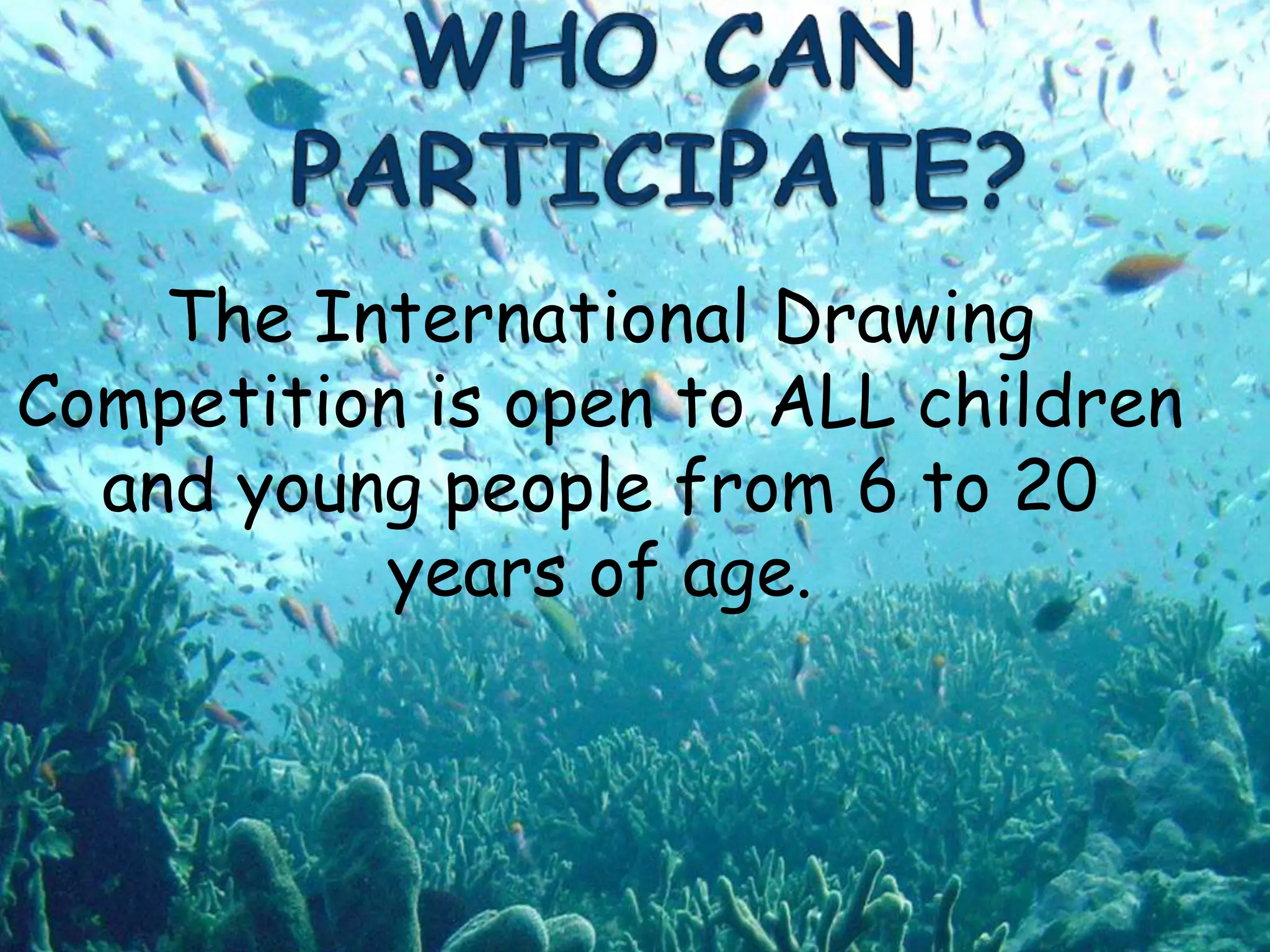 The Fisheries Drawing Competition. FAO | PPTX