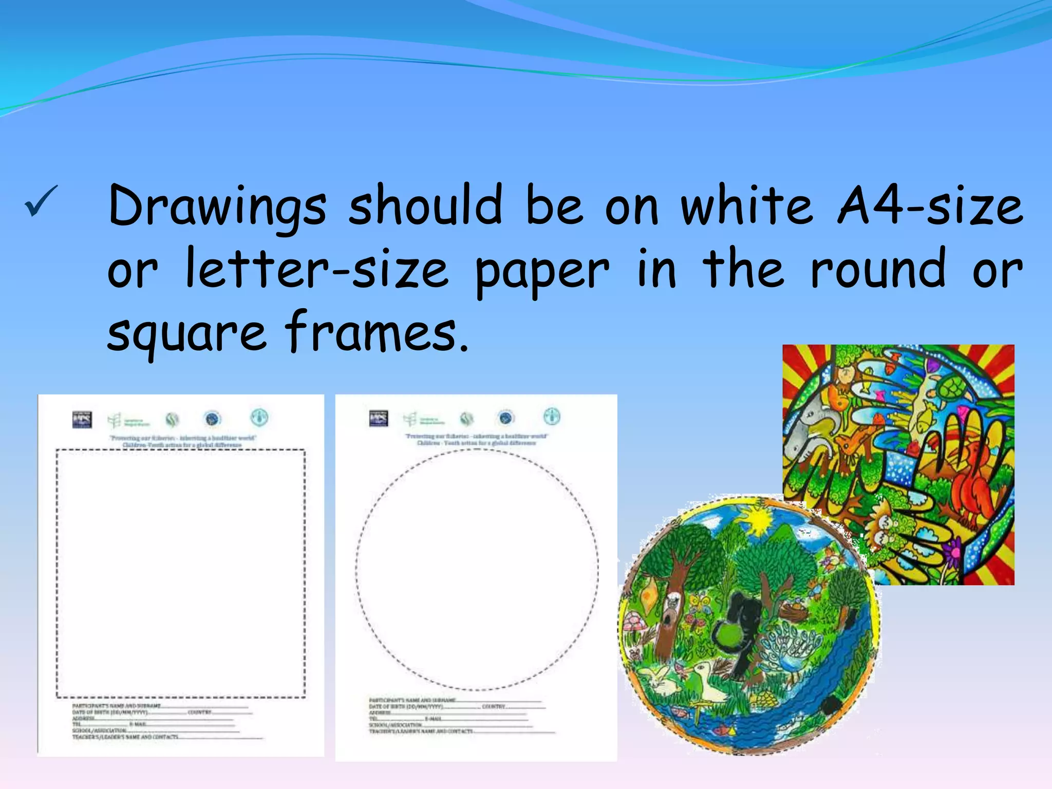 The Fisheries Drawing Competition. FAO | PPTX