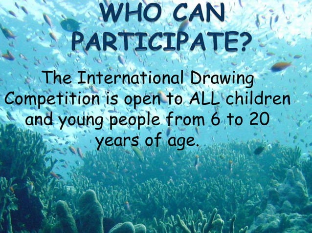The Fisheries Drawing Competition. FAO | PPT