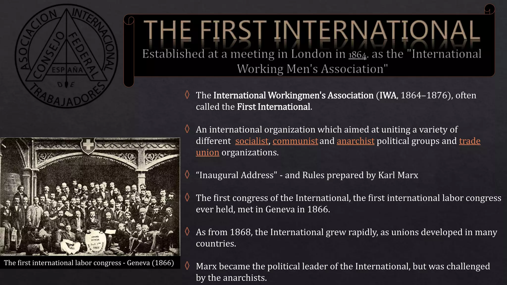 The international labor movement | PPTX