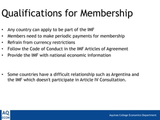The International Monetary Fund | PPT