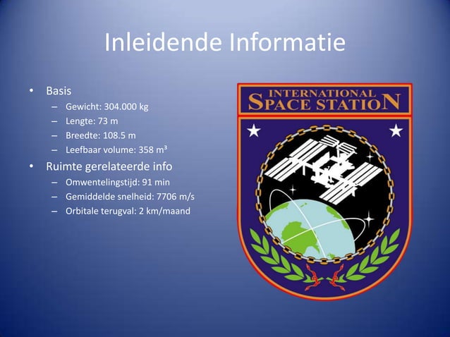 The International Space Station | PPT