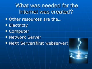 The Internet | PPT