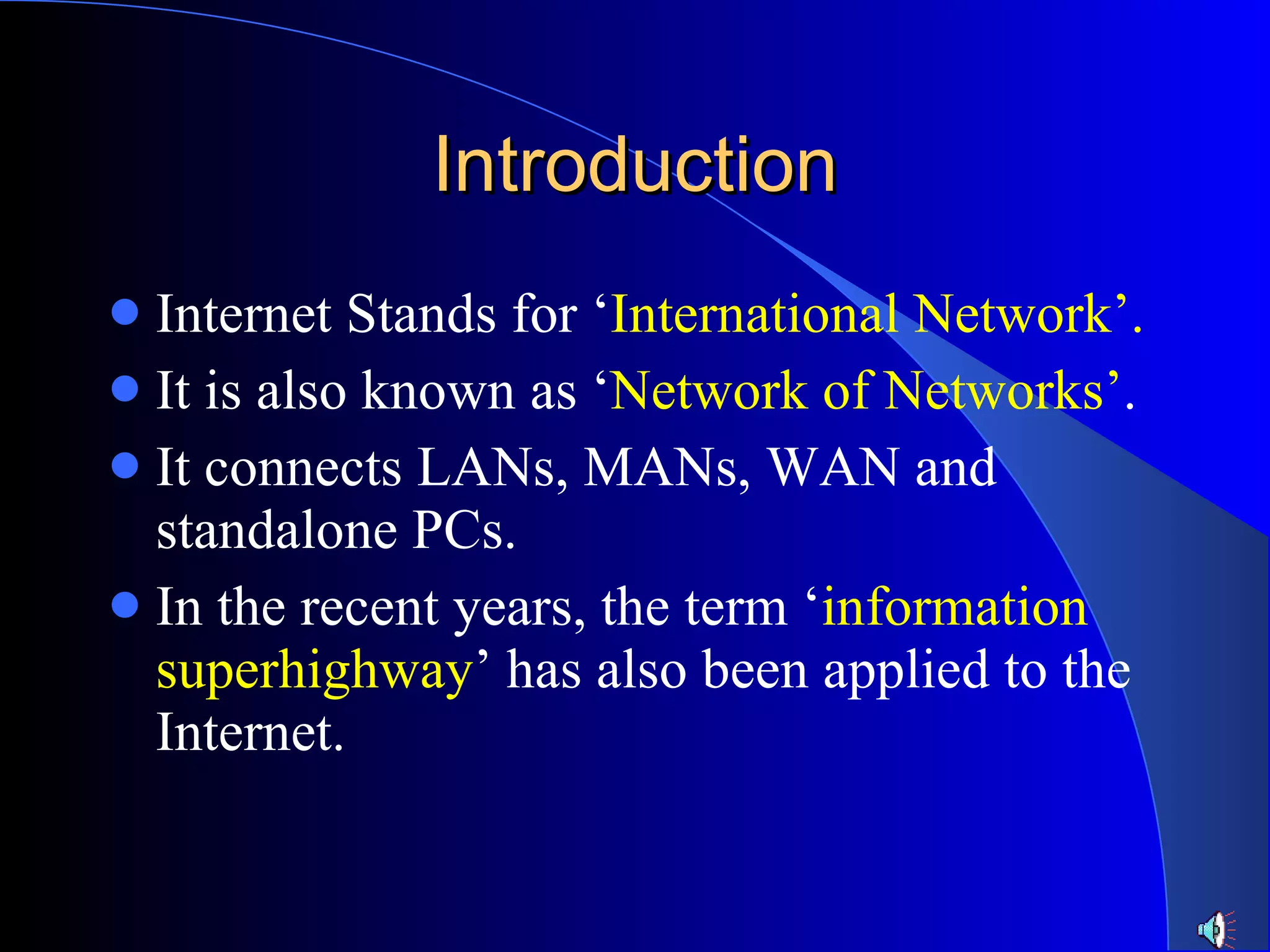 The internet | PPS