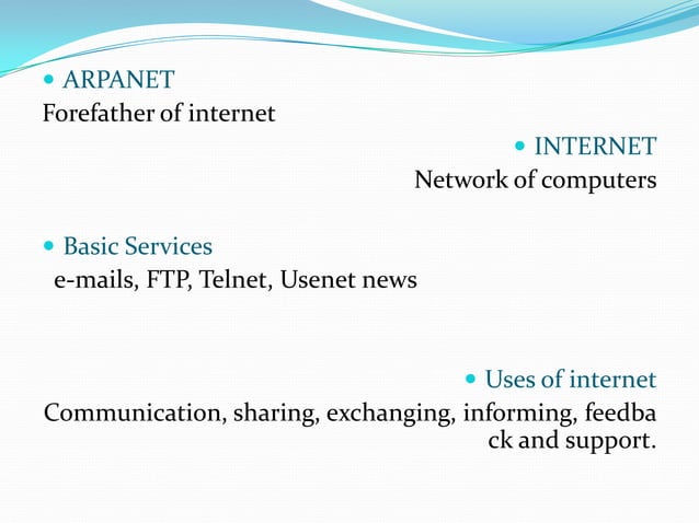The Internet | PPTX