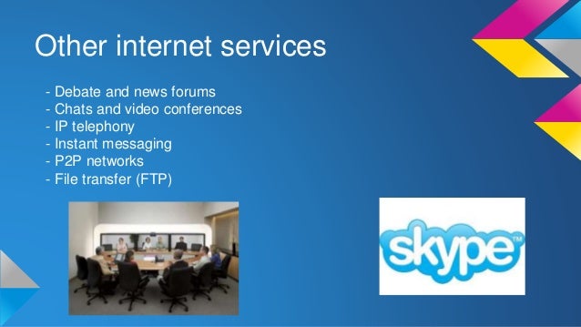 The internet powerpoint