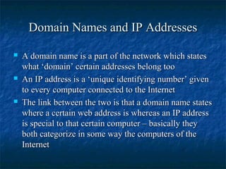 The Internet | PPT
