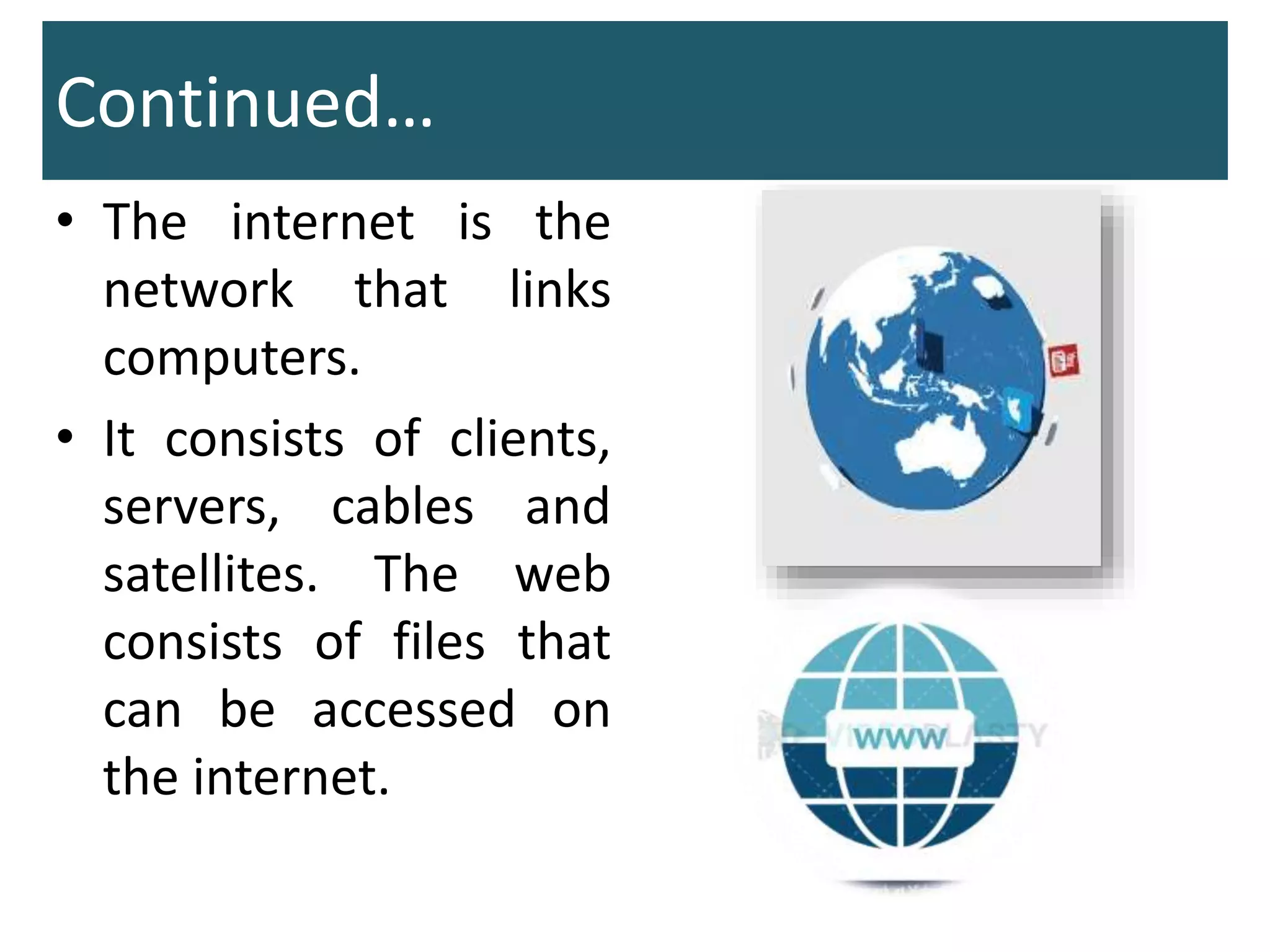 The Internet and World Wide Web | PPTX