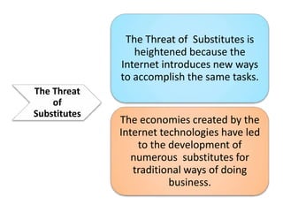 The internet and e commerce | PPTX