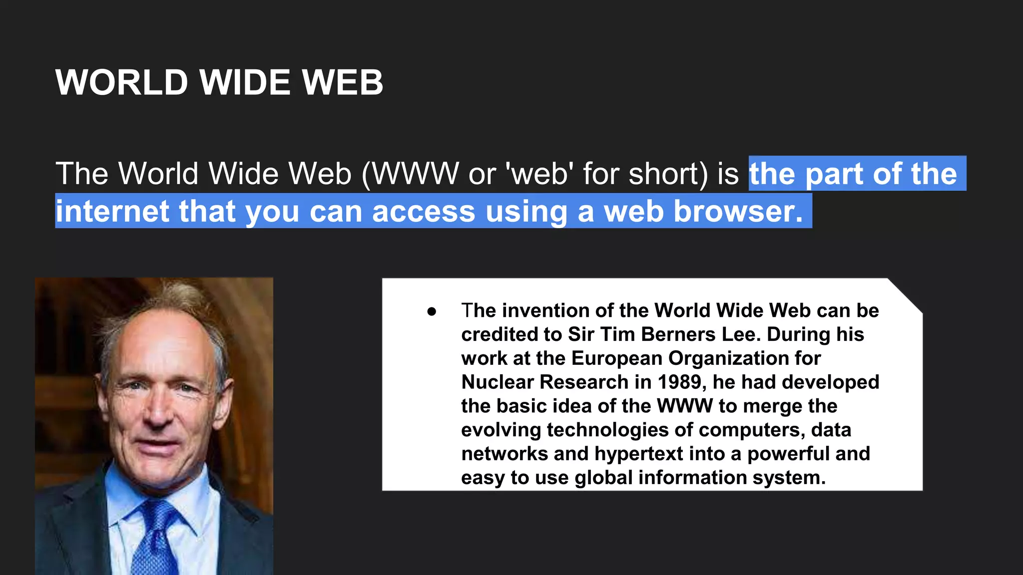 The Internet and the World Wide Web [IGCSE] [WWW].pptx