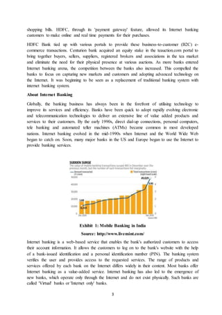 The internet banking journey in india | DOCX