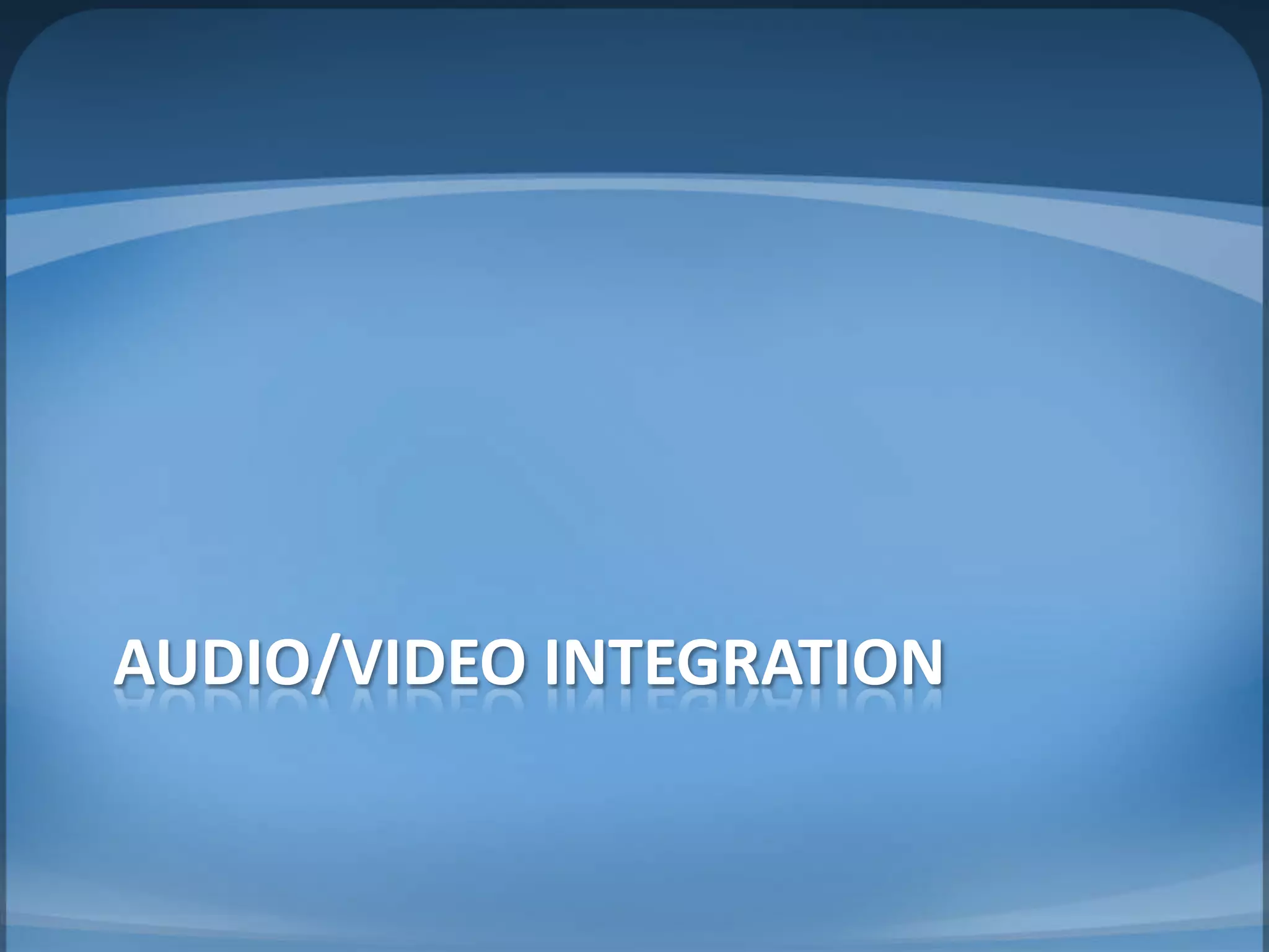 The Internet & Multimedia Integration | PPTX