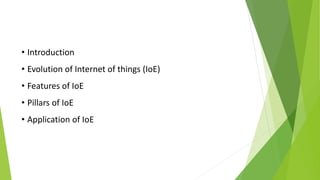 The internet of everything | PPTX