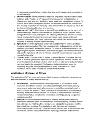 A Detailed Guide of IoT to Types, Features, and Uses | PDF