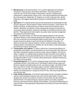 A Detailed Guide of IoT to Types, Features, and Uses | PDF