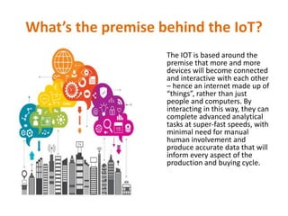 The Internet of Things (IoT for Beginners Guide) | PPTX