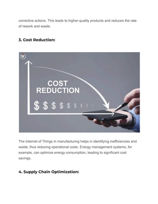 Internet of Things in Manufacturing: Revolutionizing Efficiency ...