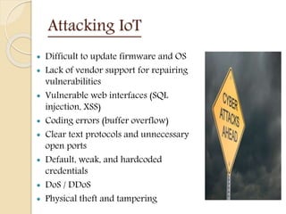 The internet of things (io t) : IoT academy | PPTX