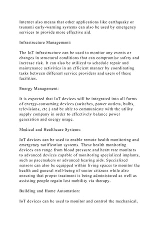 The Internet of Things (IoT) Product Proposal AssignmentThe .docx