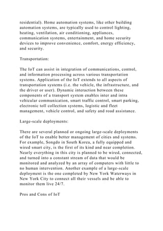 The Internet of Things (IoT) Product Proposal AssignmentThe Inte.docx