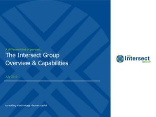 The Intersect Group Overview & Capabilities | PPTX