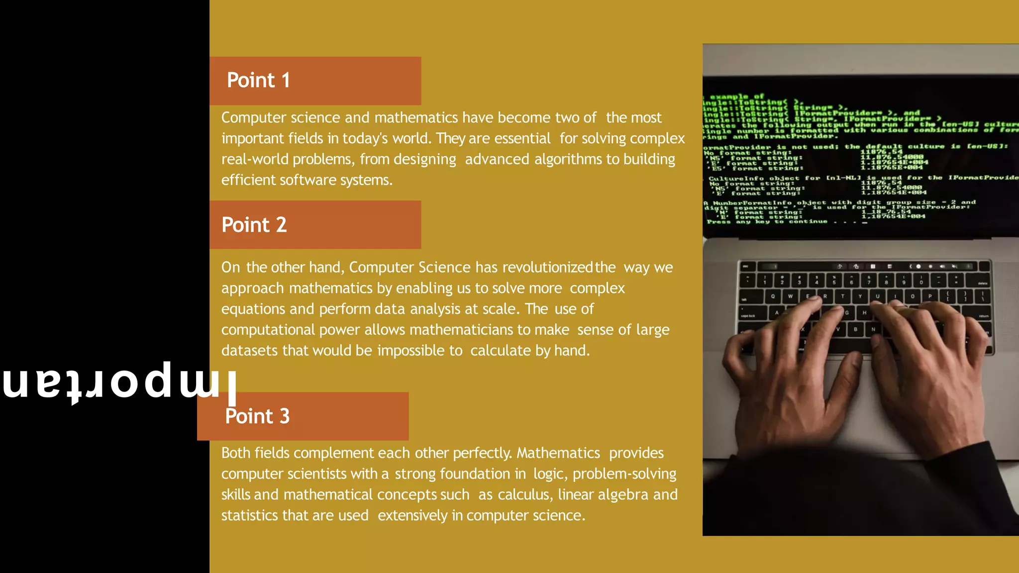 The Intersection of Computer Science And Mathematics - Kahlan Maki.pptx