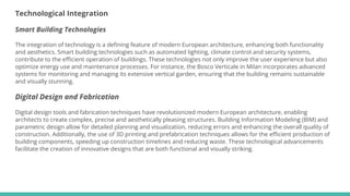 The Intersection of Functionality and Aesthetics in Modern European ...