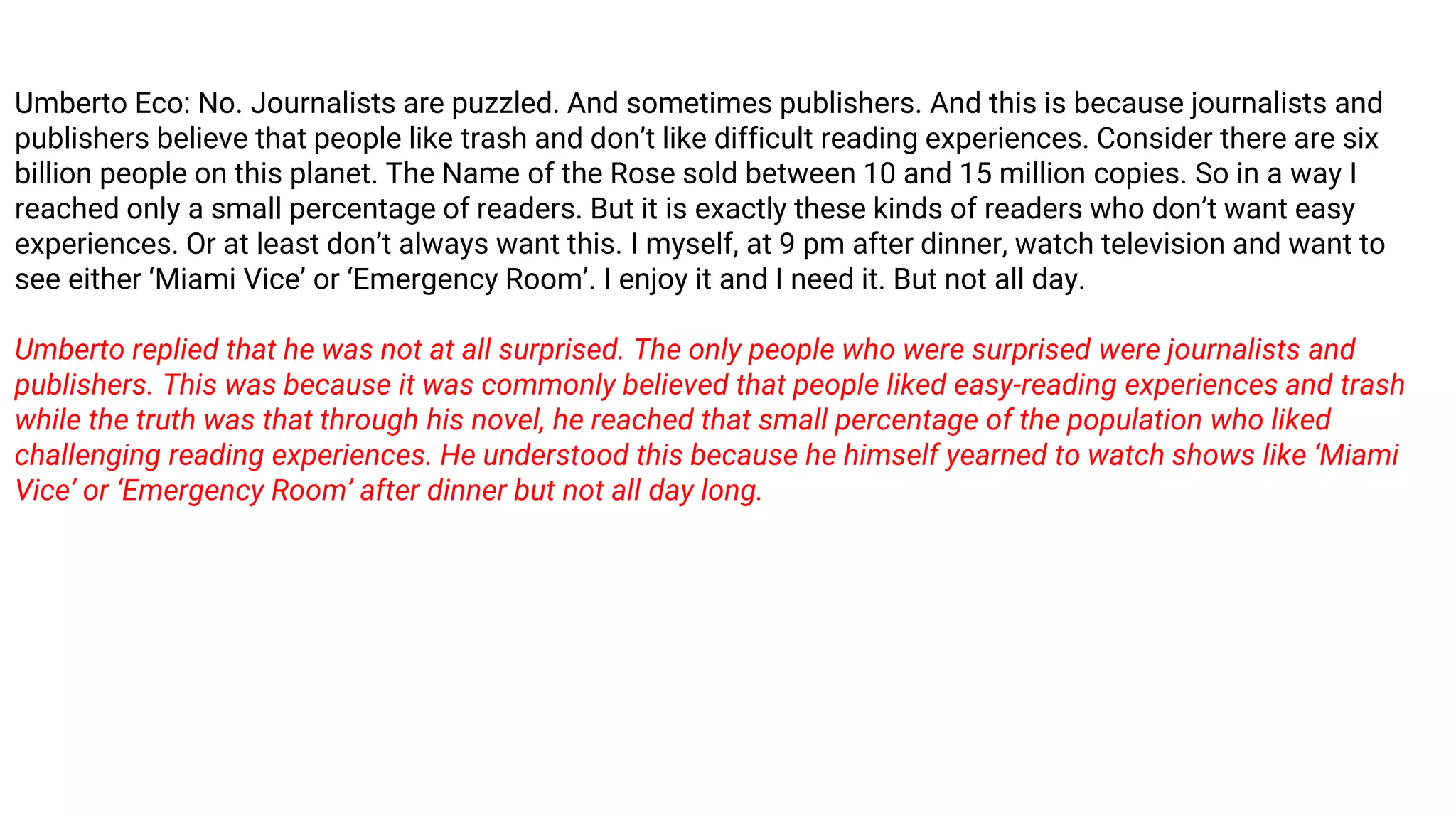 The interview STD 12 | PPTX