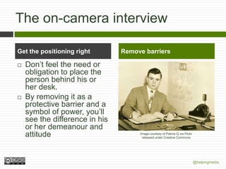 On-camera interview tips | PPT