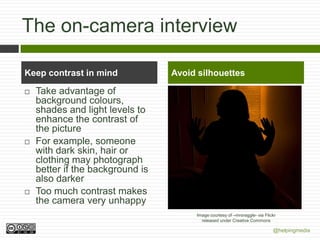On-camera interview tips | PPT