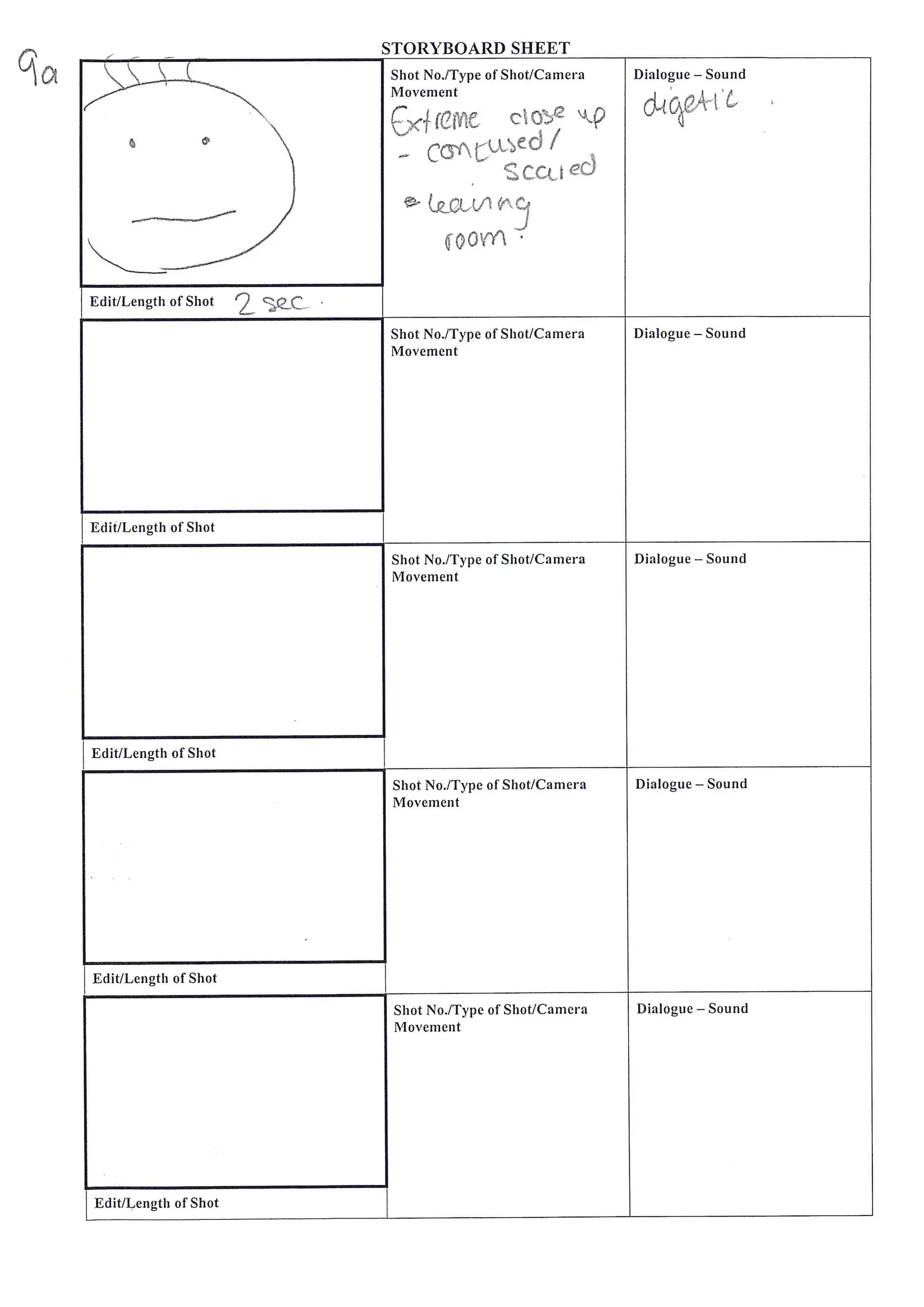 The Interview - Story Board | PDF