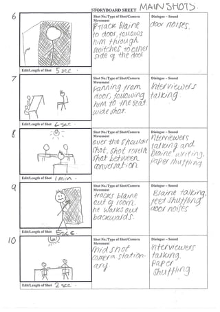 The Interview - Story Board | PDF