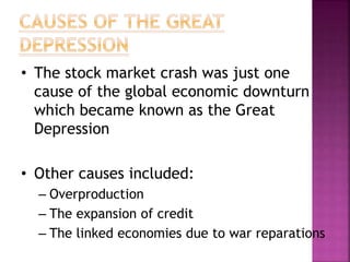 The inter war years | PPTX