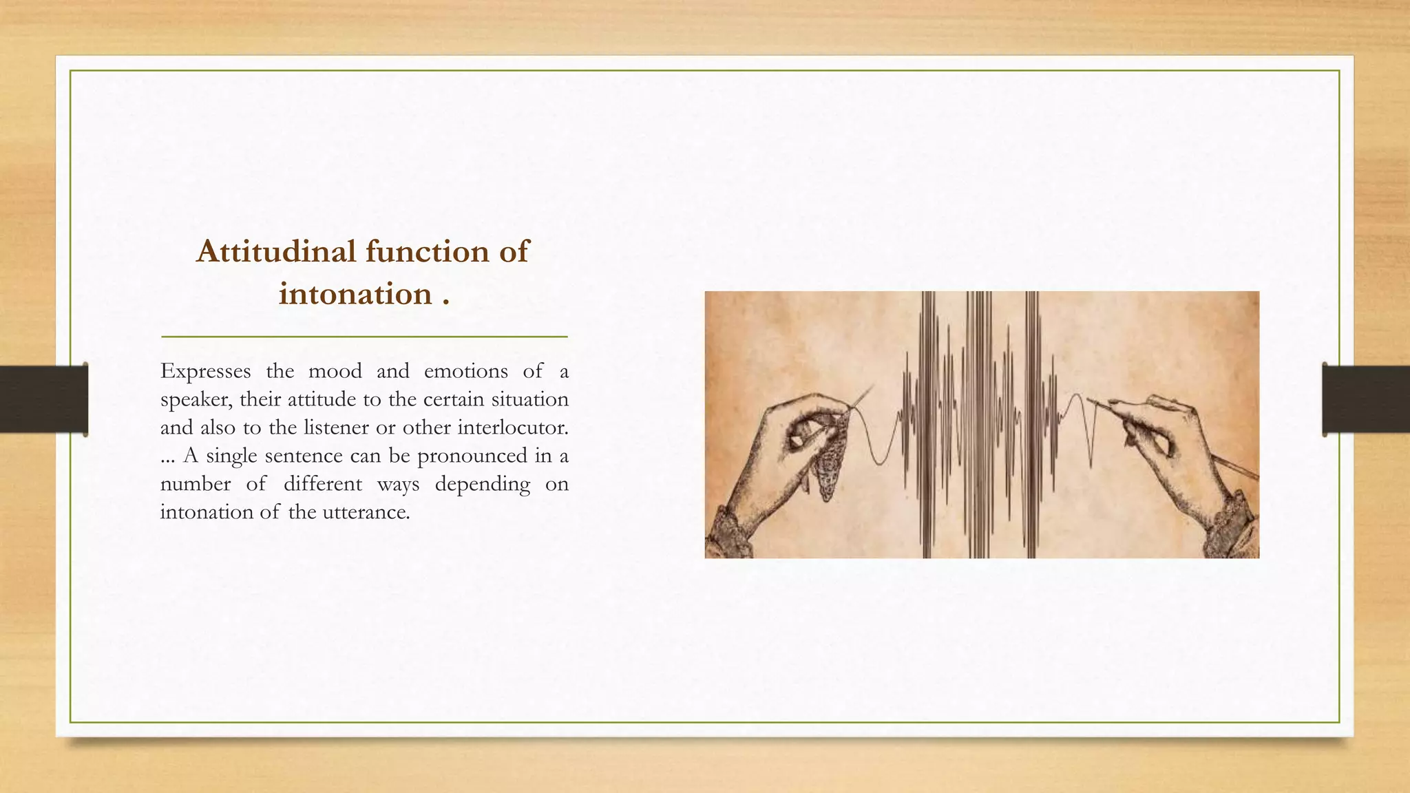 The intonation in english 09 | PPTX