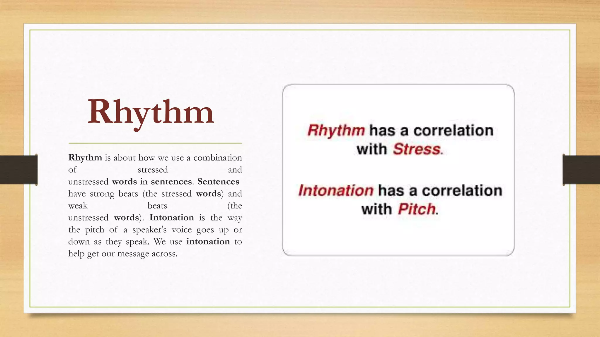 The intonation in english 09 | PPTX
