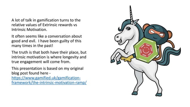 The Intrinsic Motivation RAMP for Gamification | PPT