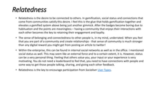 The Intrinsic Motivation RAMP for Gamification | PPT