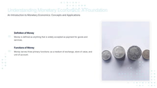 The Introduction of Monetary Economics . | PDF