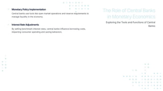 The Introduction of Monetary Economics . | PDF