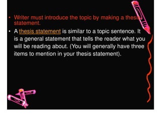 The Introduction Paragraph | PDF