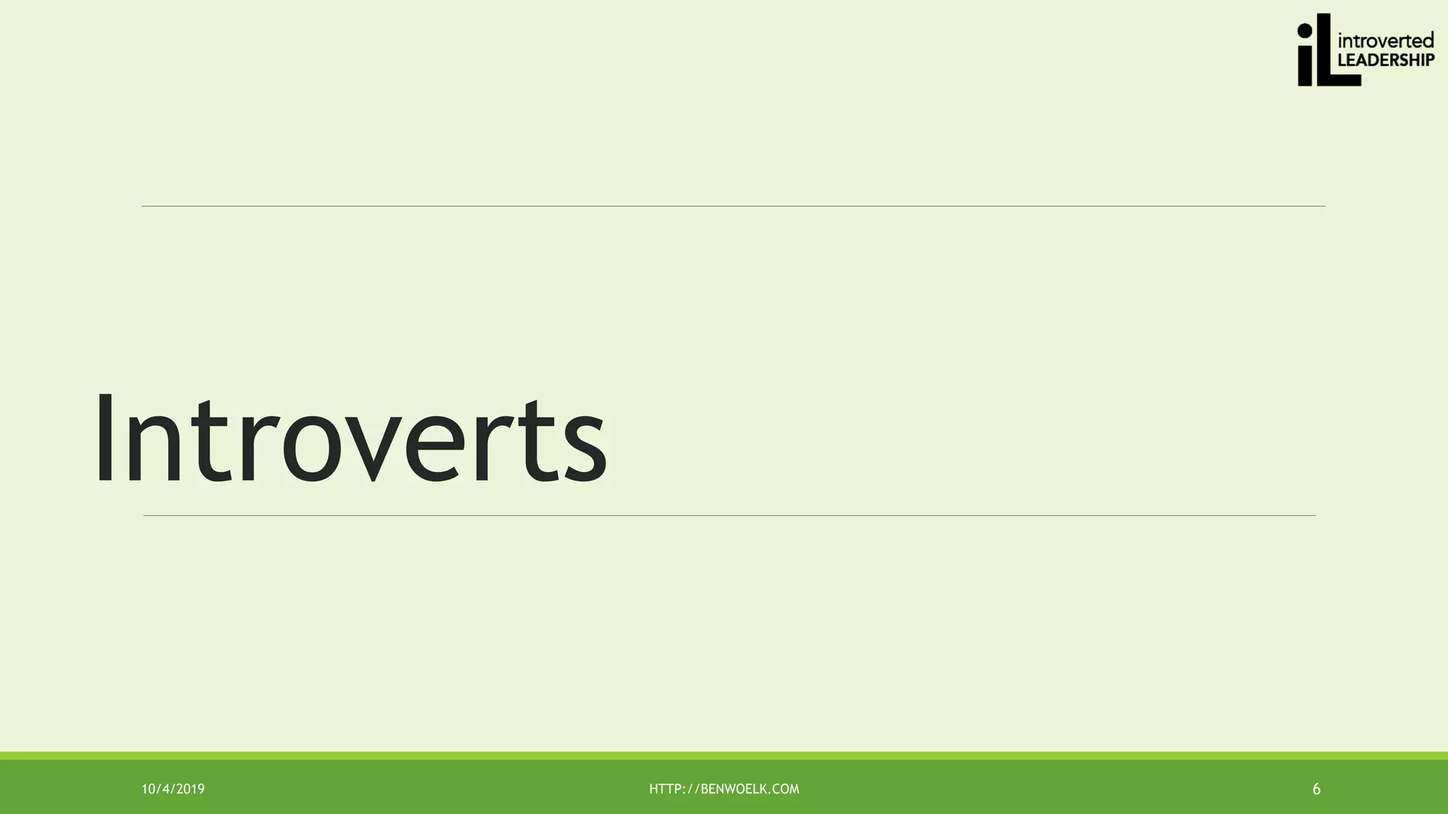 The Introvert in the Workplace--Strategies for Success | PPT | Free Download
