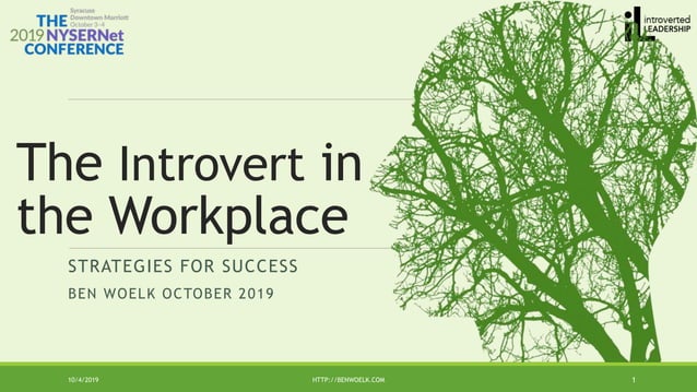 The Introvert in the Workplace--Strategies for Success | PPT